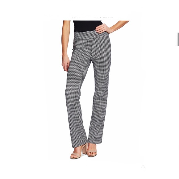 CeCe | Pants & Jumpsuits | Cece Houndstooth Print Pants | Poshmark